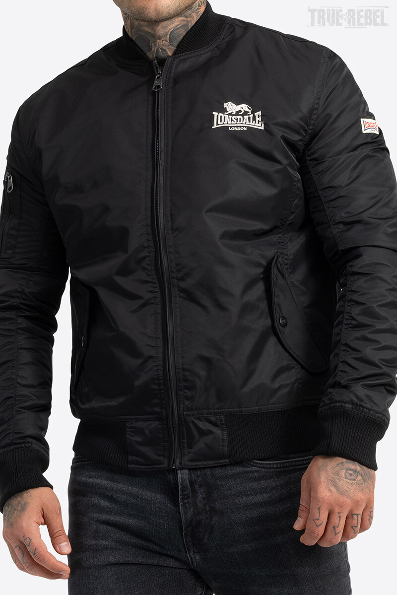 Lonsdale Bomber Jacket Tern Hill Black, 119,90
